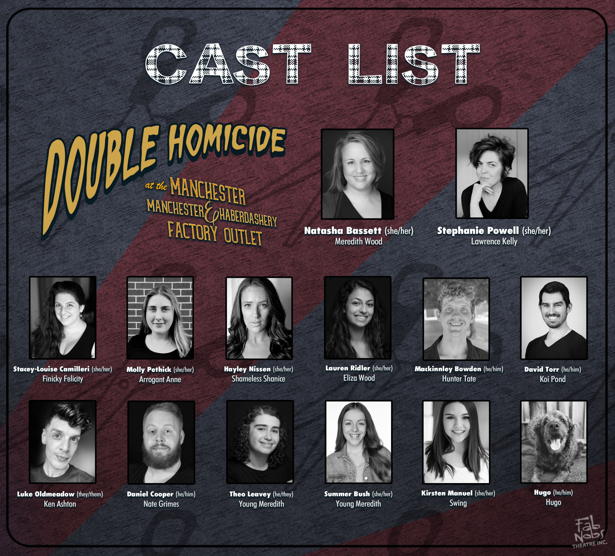 Double Homicide - Fab Nobs Theatre Inc